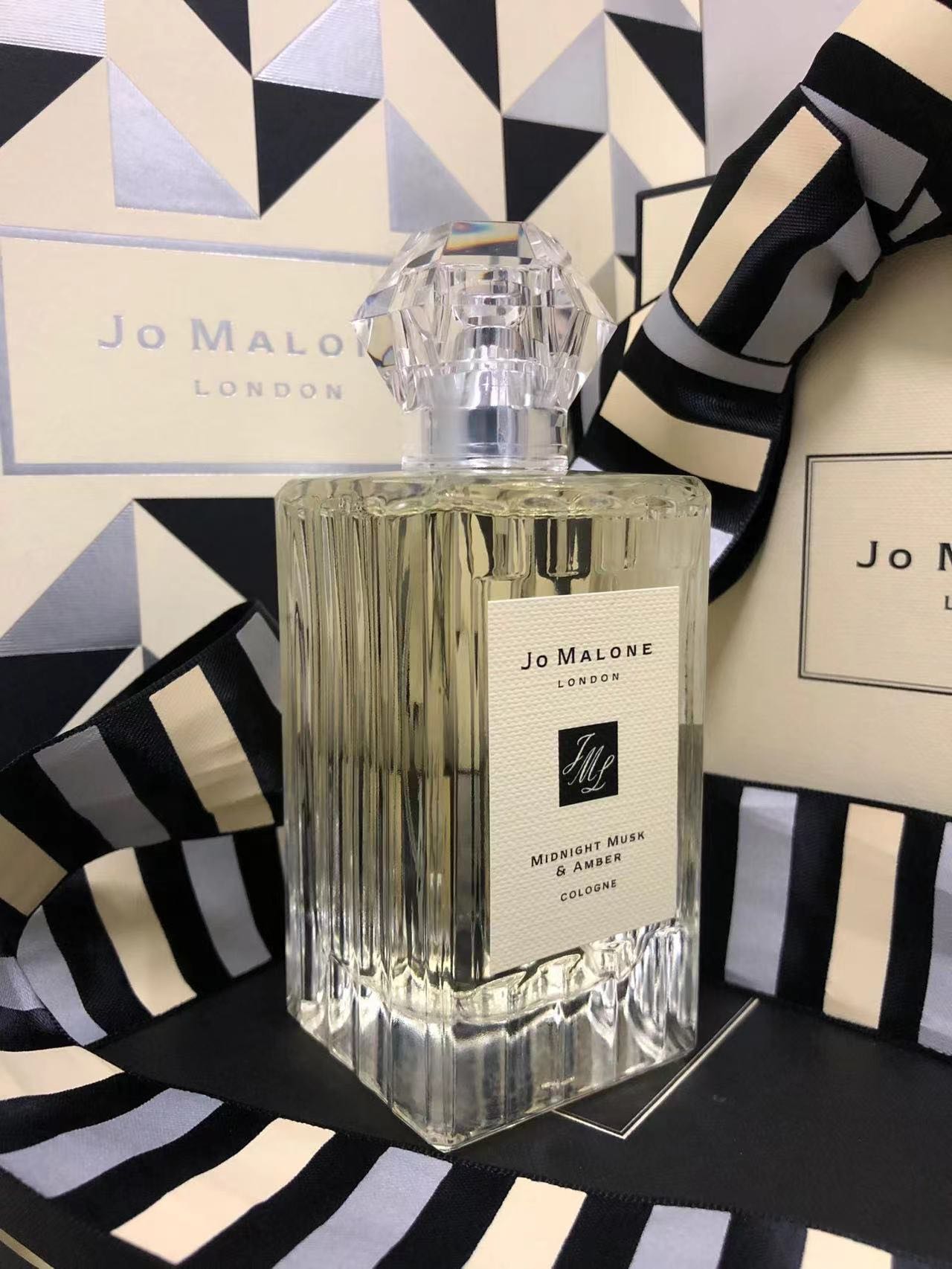 Jo Malone Midnight Musk & Amber Cologne 100ml Perfume Limited Edition ...