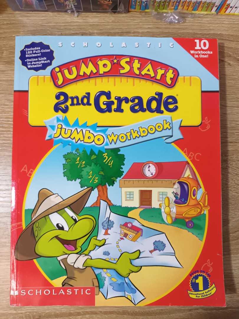 Jump *start 2nd Grade Jumbo Workbook, Hobbies & Toys, Books & Magazines ...