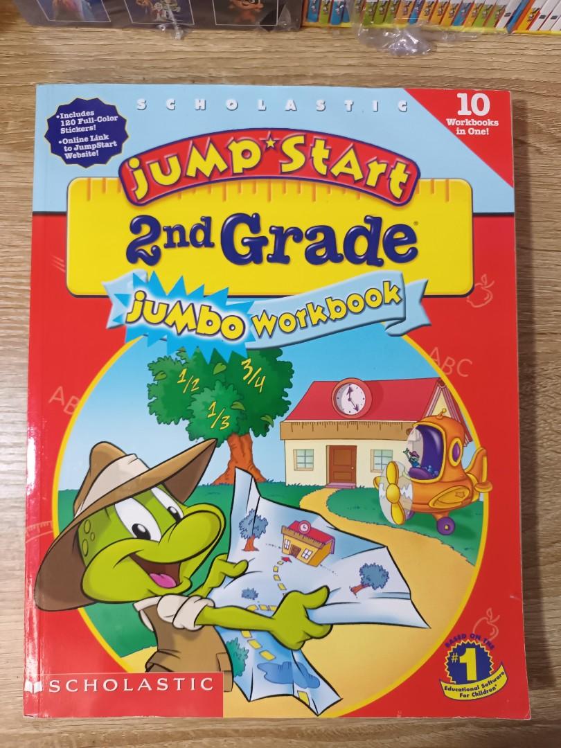 Jump *start 2nd Grade Jumbo Workbook, Hobbies & Toys, Books & Magazines ...