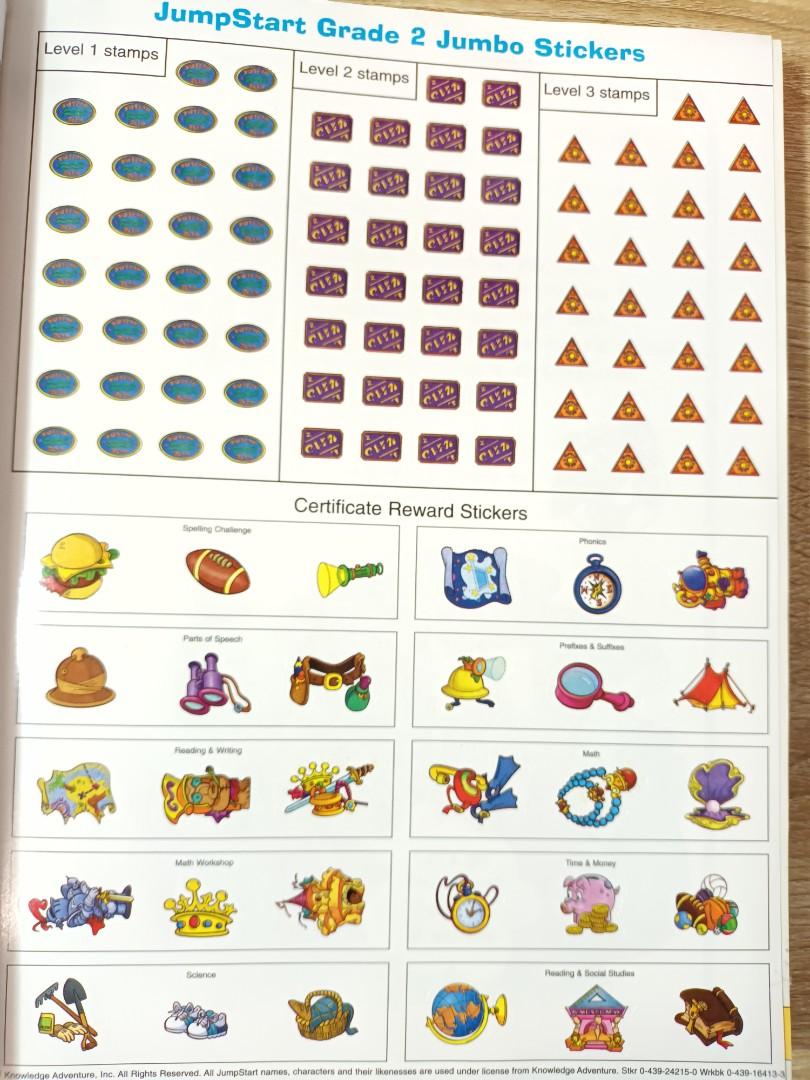 Jump *start 2nd Grade Jumbo Workbook, Hobbies & Toys, Books & Magazines ...
