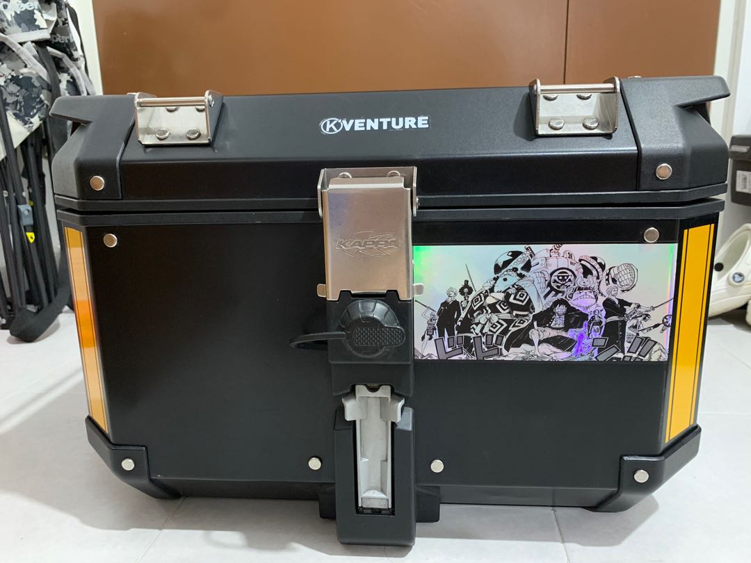 Kappa 48l top box w base plate, Motorcycles, Motorcycle Accessories on ...