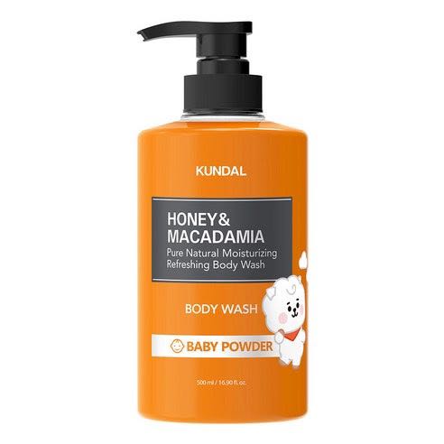 Kundal BT21 Pure Body Wash Baby Powder Fragrance 500ml, Beauty ...
