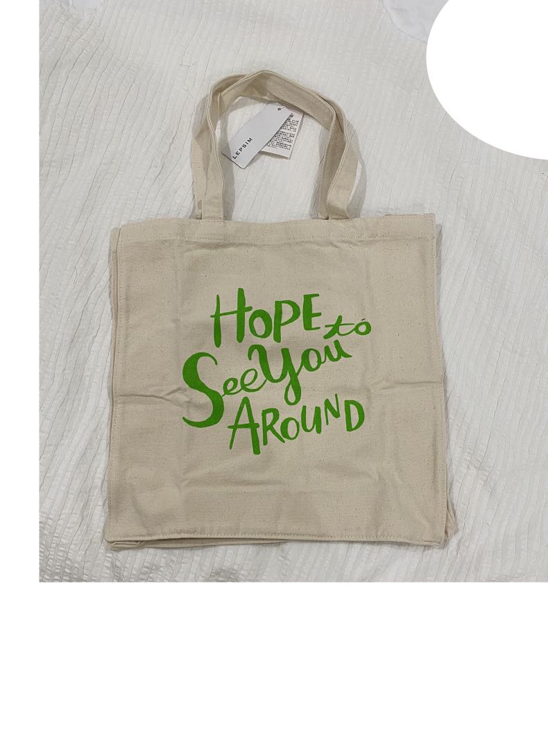 LEPSIM Japan Canvas Tote Bag, Women's Fashion, Bags & Wallets, Tote ...