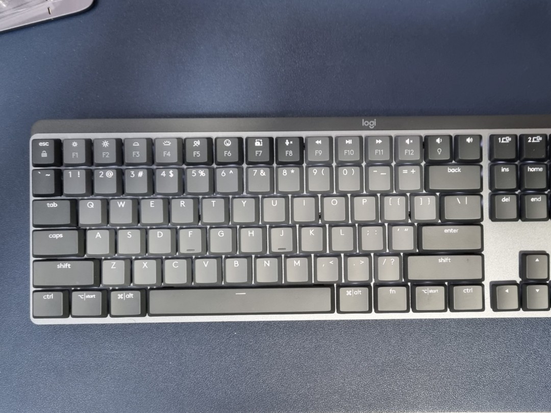 Logitech MX Key Mechanical blue switch (Clicky), Computers & Tech ...
