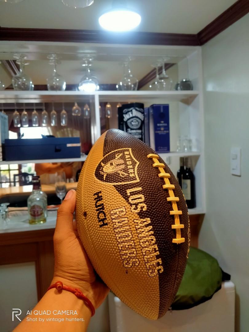 Los Angeles raiders NFL ball, Sports Equipment, Sports & Games, Racket ...