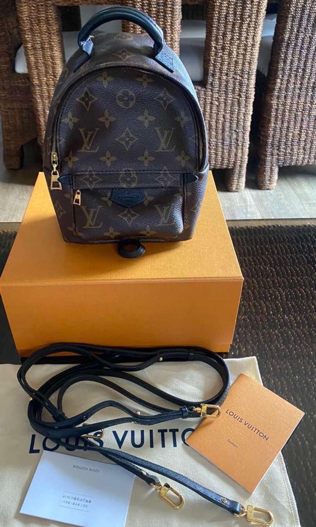 Louis Vuitton mini palm spring, Luxury, Bags & Wallets on Carousell