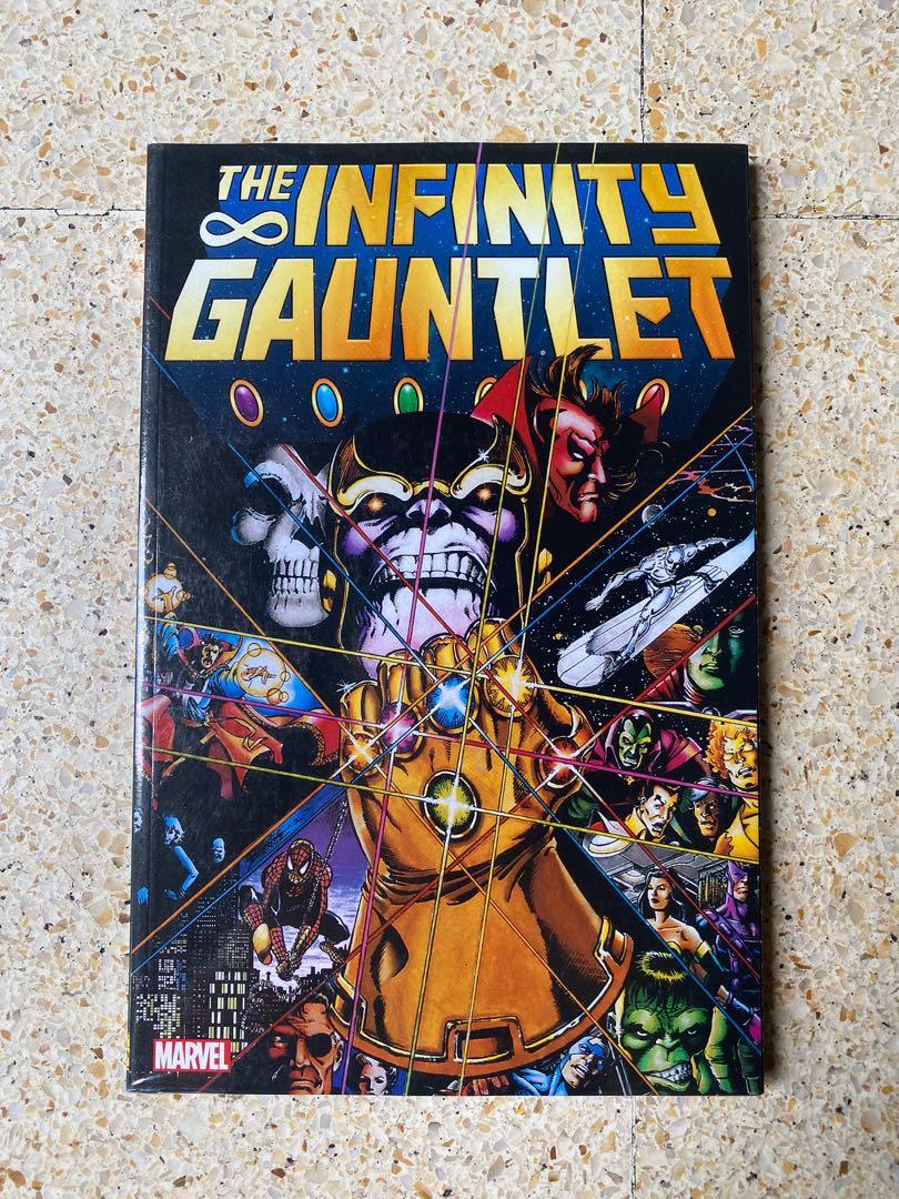 Marvel The Infinity Gauntlet Graphic Novel, Hobbies & Toys, Books ...