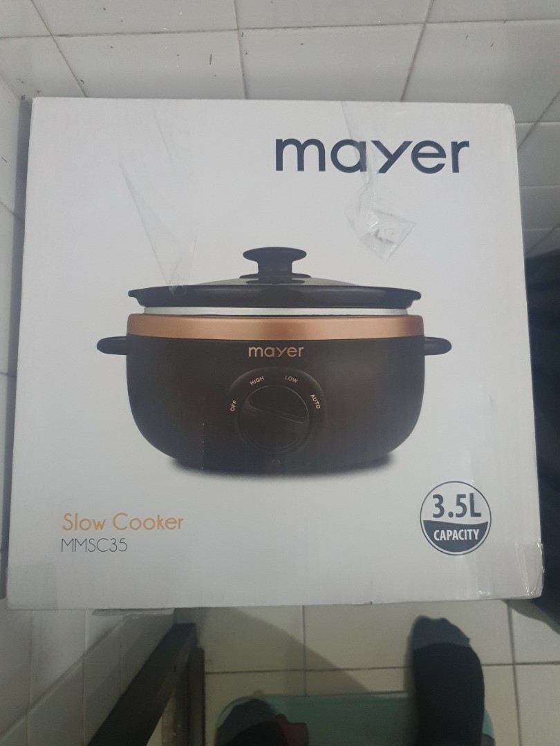 Mayer Slow Cooker(MMSC35), Furniture & Home Living, Kitchenware ...
