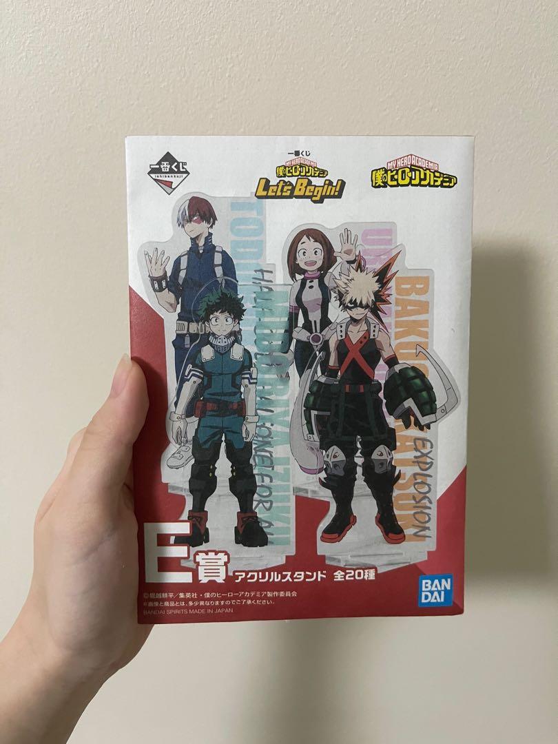 MHA acrylic stands (ichibankuji), Hobbies & Toys, Toys & Games on Carousell