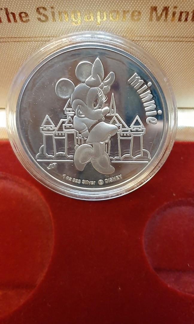 MICKEY gold coin & silver proof coin, Hobbies & Toys, Memorabilia ...