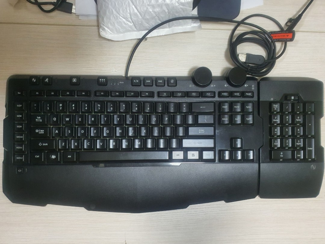 Microsoft SideWinder X6 Keyboard gaming, 電腦＆科技, 電腦周邊及配件, 電腦鍵盤及相關產品 ...