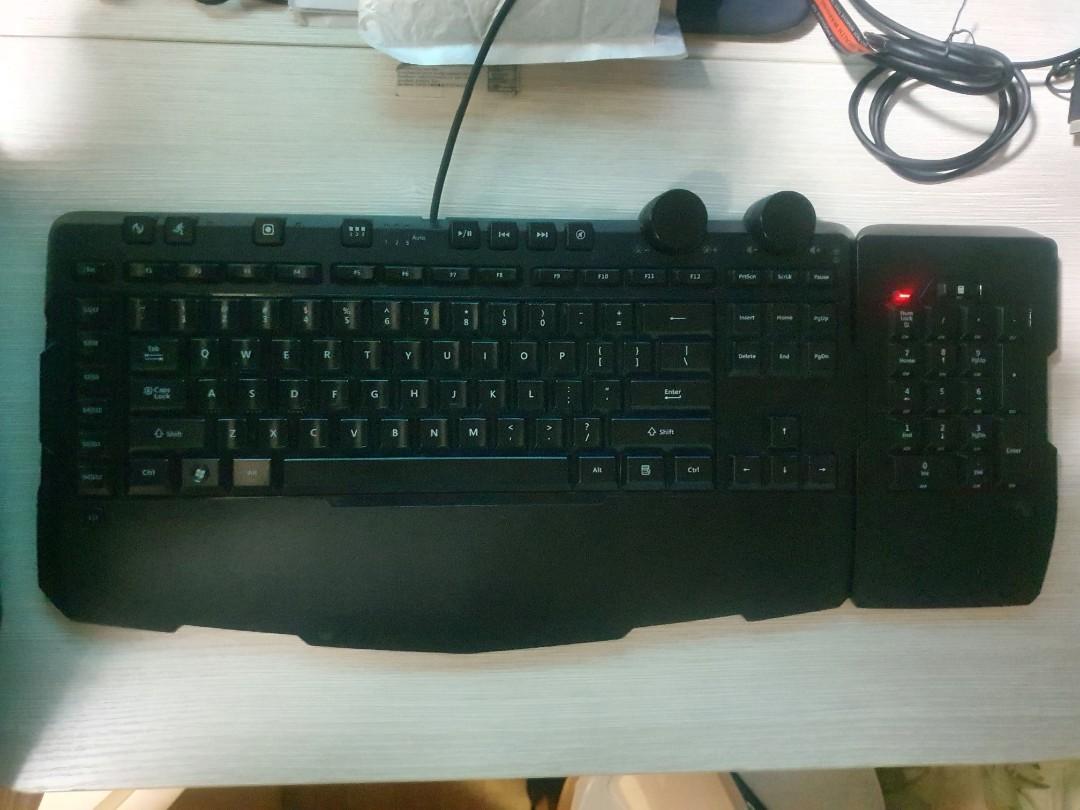 Microsoft SideWinder X6 Keyboard gaming, 電腦＆科技, 電腦周邊及配件, 電腦鍵盤及相關產品 ...