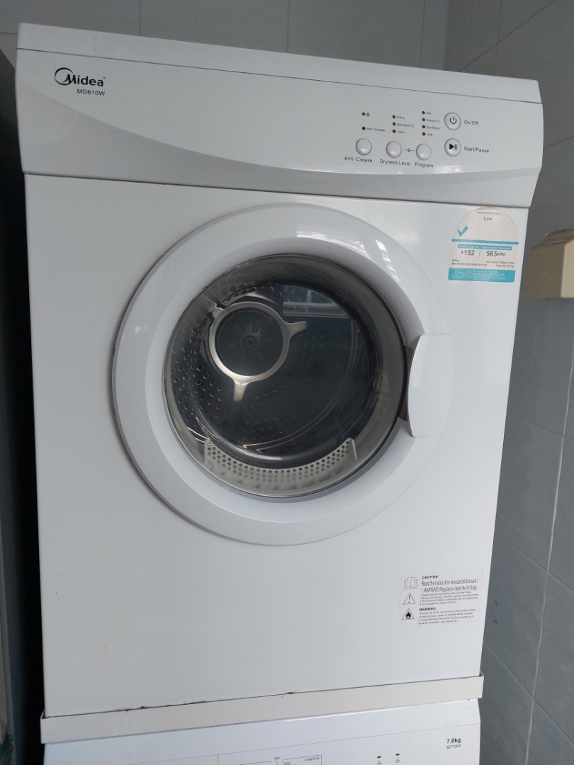 Midea Dryer, TV & Home Appliances, Washing Machines and Dryers on Carousell