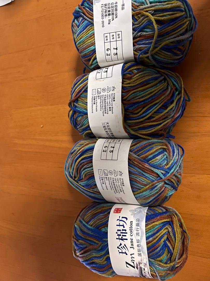 Mixed color yarns, Hobbies & Toys, Stationery & Craft, Handmade Craft ...
