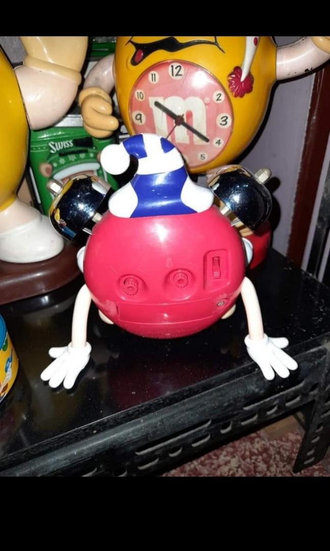 M&M clock, Furniture & Home Living, Home Decor, Clocks on Carousell