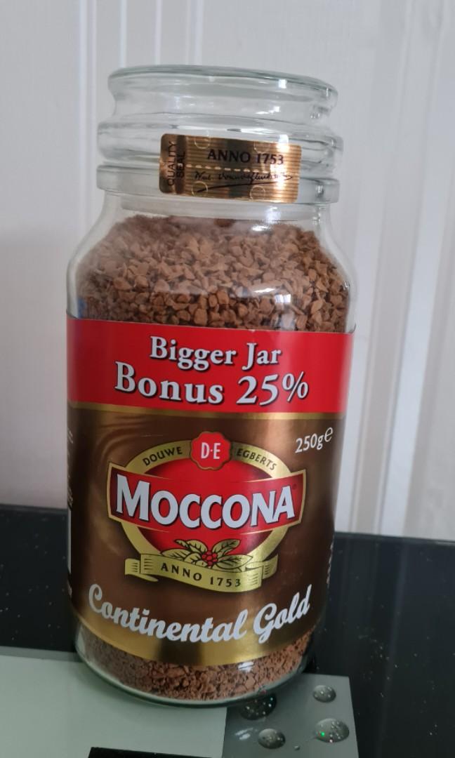 Moccona continental gold freeze dried instant coffee 250g, Food ...