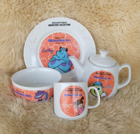 Monster Inc. Teapot set Collection, Hobbies & Toys, Memorabilia ...
