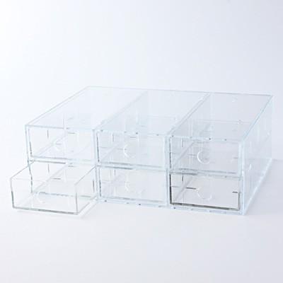 Muji Acrylic Storage 6-Drawer Unit, Furniture & Home Living, Home ...