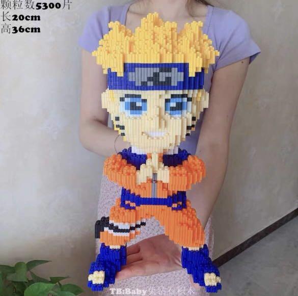 Naruto micro blocks, Hobbies & Toys, Toys & Games on Carousell