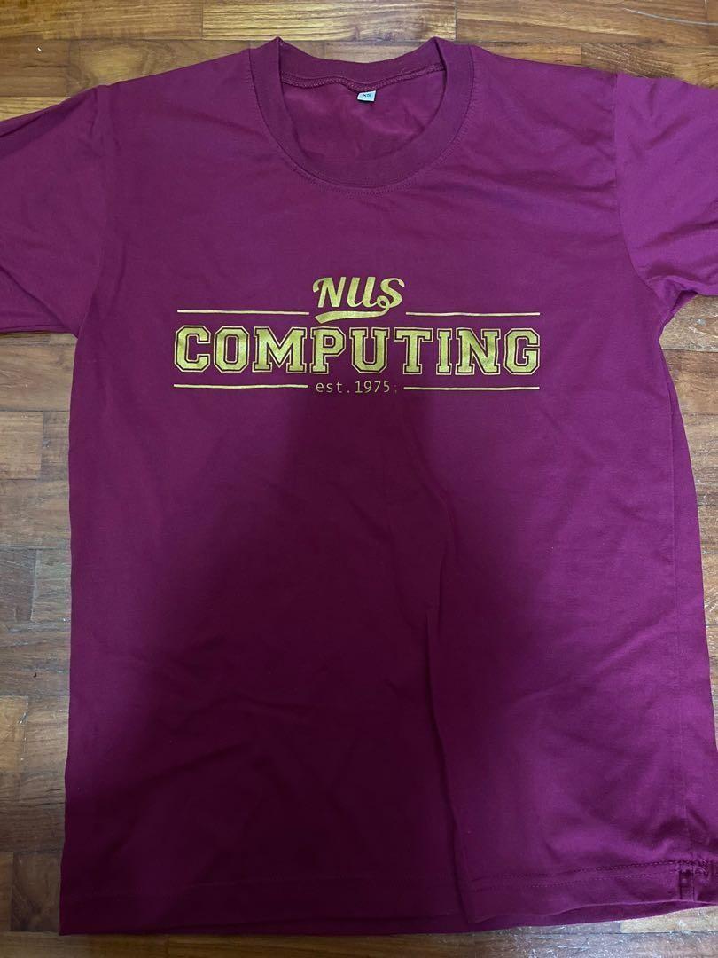 National University of Singapore NUS Computing Varsity Tee T Shirt SOC ...