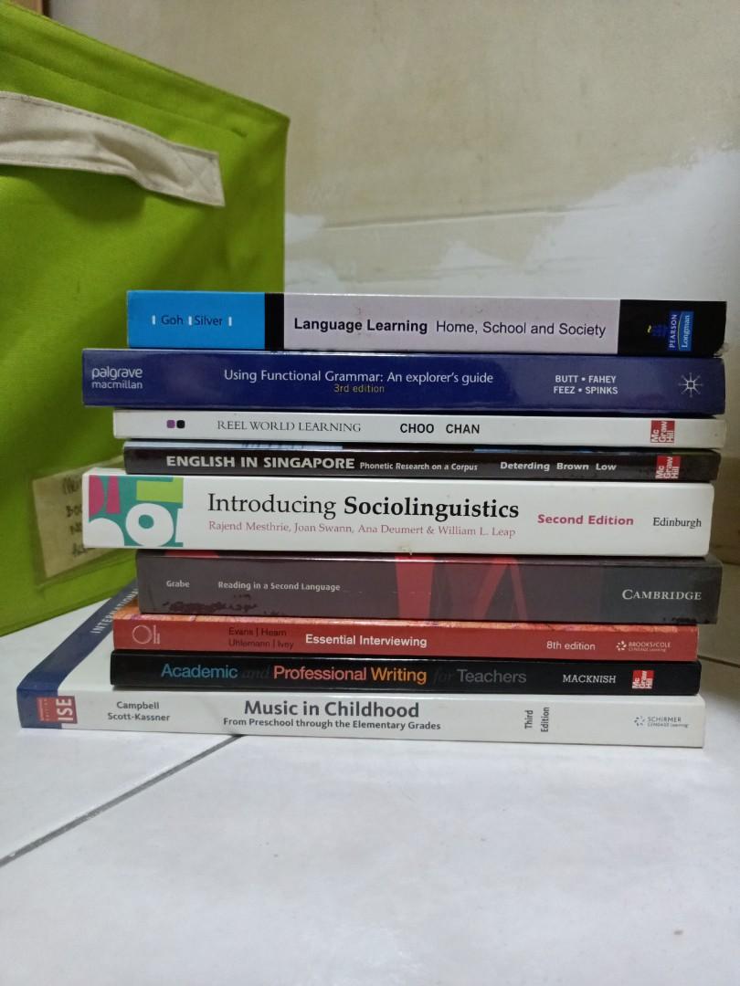 NIE textbooks / language learning home school and society / using ...