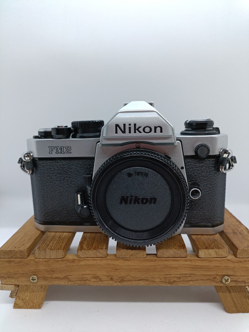 Nikon FM 2 Chrome, Photography, Cameras on Carousell