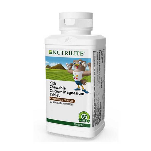 Nutrilite Kids Chewable Calcium Magnesium Tablet - 100 Tab, Health ...