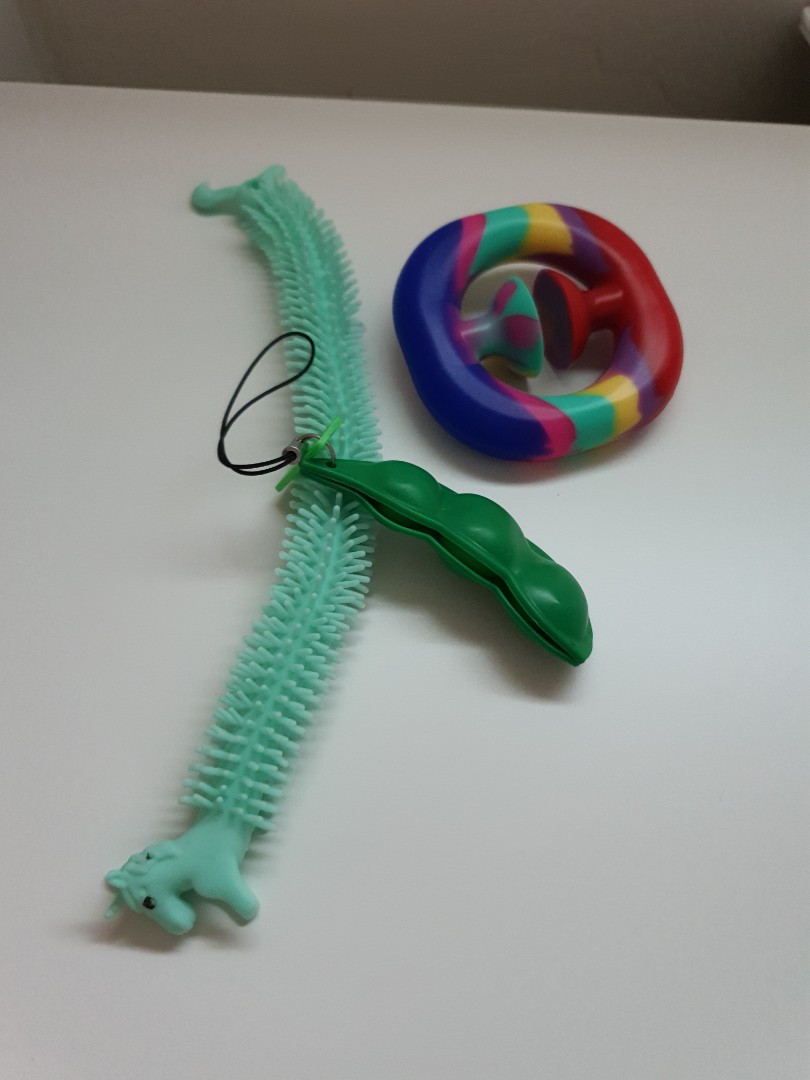 freebies set [fidget toys], Hobbies & Toys, Toys & Games on Carousell