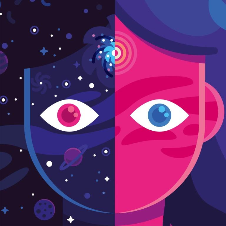 Optimistic Nihilism Poster - Kurzgesagt, Hobbies & Toys, Stationary ...