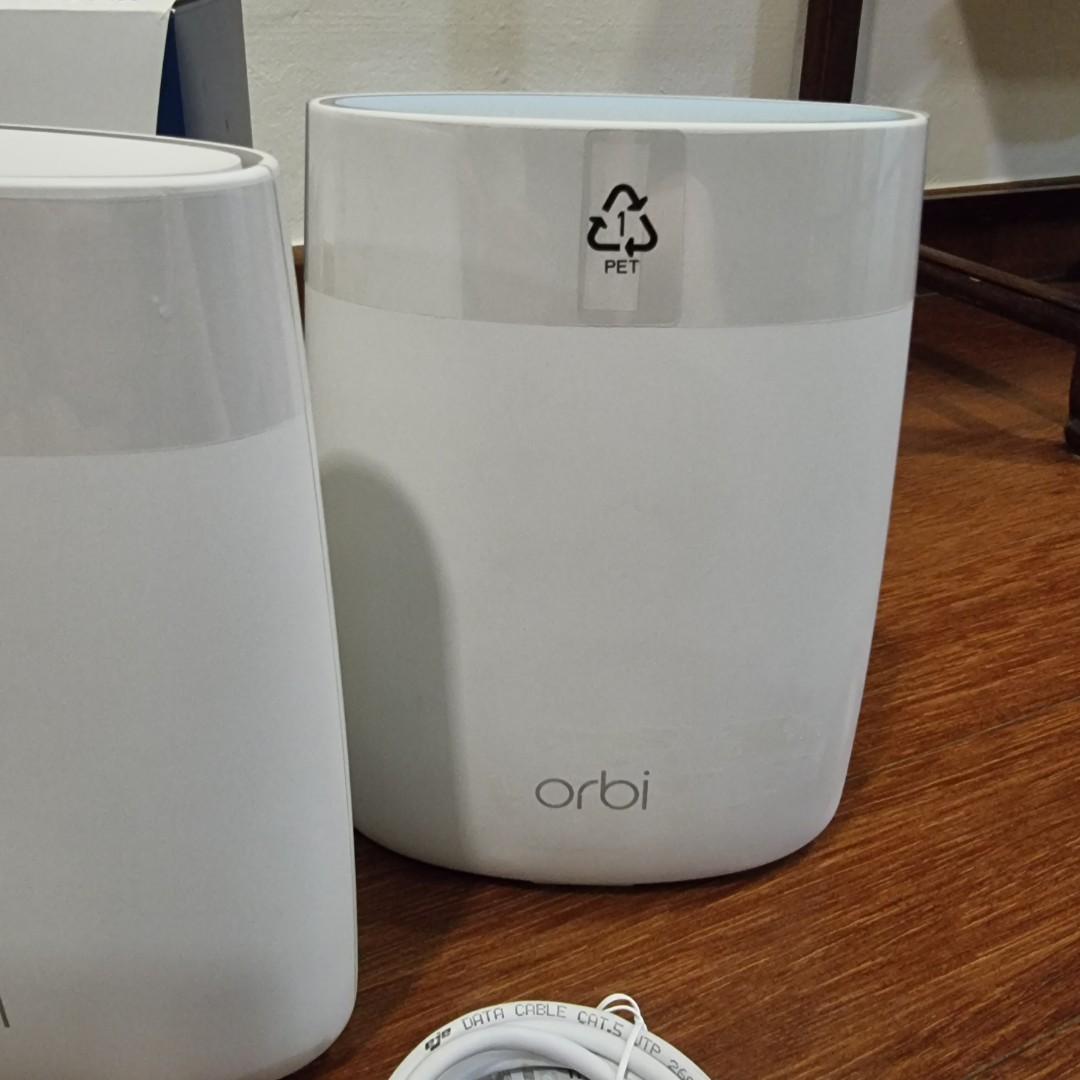Orbi Netgear RBK50 Main and Satellite Wifi Routers, Computers & Tech ...
