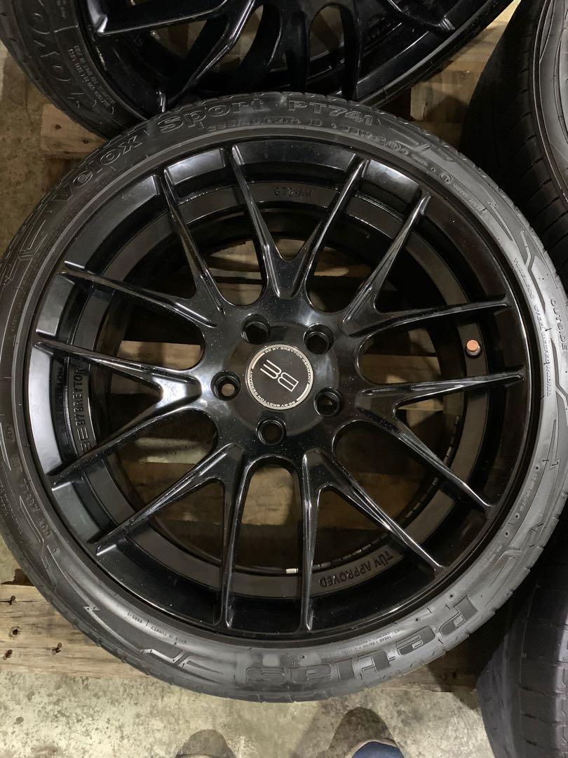 Original 18" Breyton GTS AV Sport Rims 5x114.3 (8J x 18H2) for Japanese ...