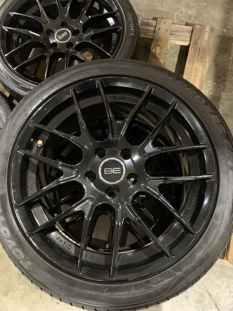Original 18" Breyton GTS AV Sport Rims 5x114.3 (8J x 18H2) for Japanese ...