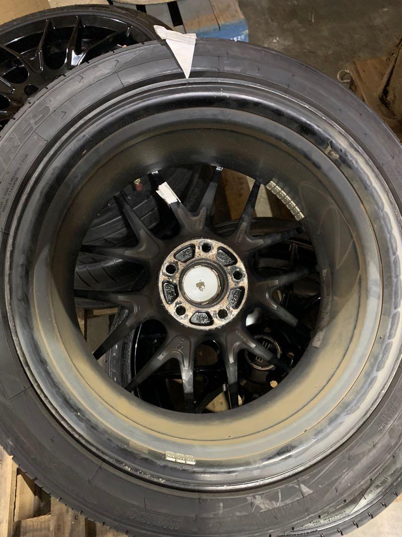 Original 18" Breyton GTS AV Sport Rims 5x114.3 (8J x 18H2) for Japanese ...
