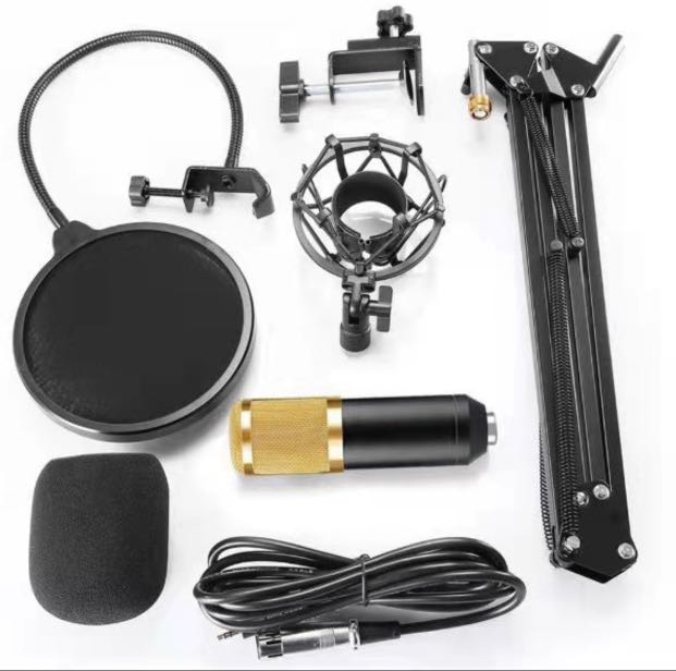 Original BM800 Condenser Microphone Kit With V8 Multifunctional Live ...