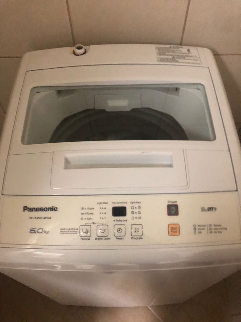 PANASONIC AUTOMATIC WASHING MACHINE, TV & Home Appliances, Washing ...