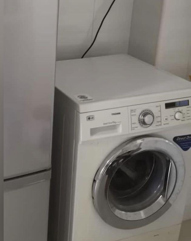 Panasonic fridge n LG tromm washing machine, TV & Home Appliances ...