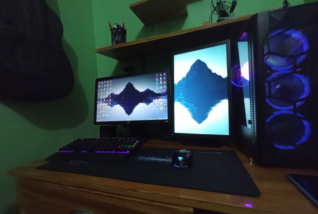 Pc Computer Desktop complete set (all in one), Computers & Tech ...