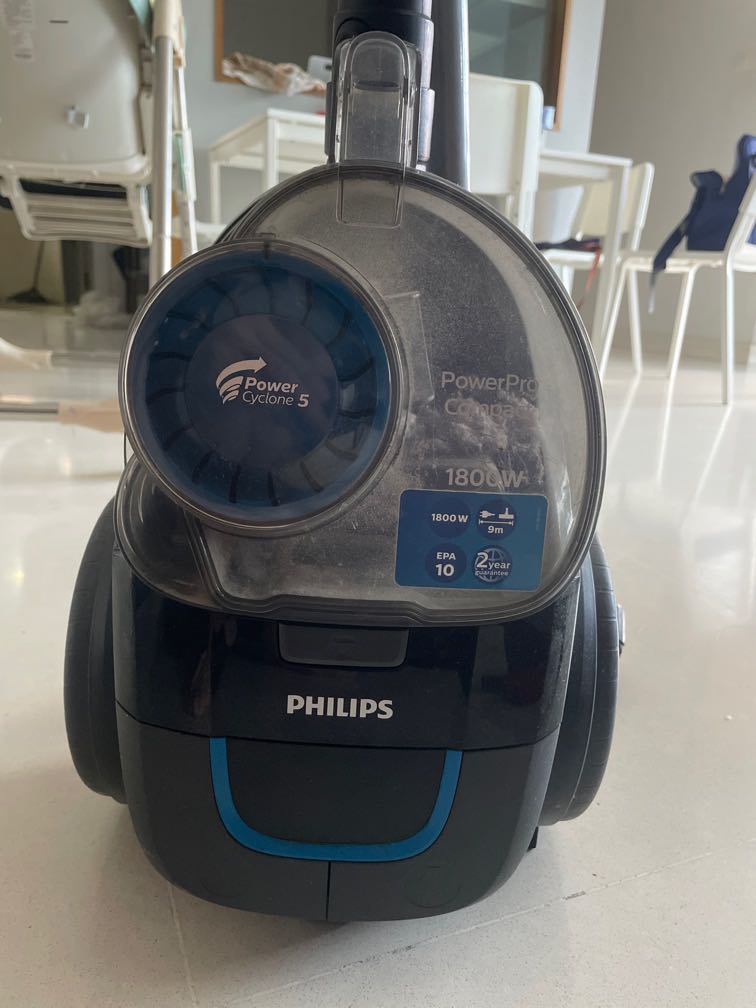 Philips Power Pro Compact power cyclone 5, TV & Home Appliances, Vacuum ...