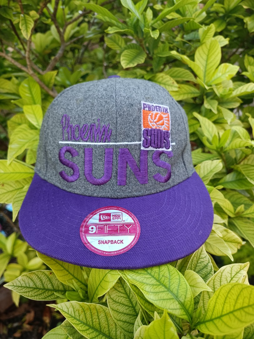 Phoenix Suns Script Side Logo Snapback by New Era, Men's Fashion ...