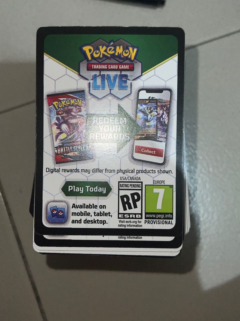 Pokemon tcg code card, Video Gaming, Gaming Accessories, In-Game ...