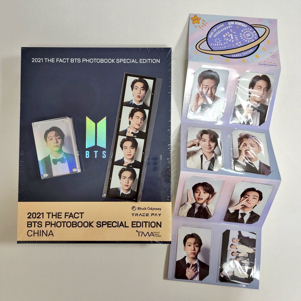 [PRE-ORDER] BTS THE FACT PHOTOBOOK CHINA (SEALED WITH POB), Hobbies ...
