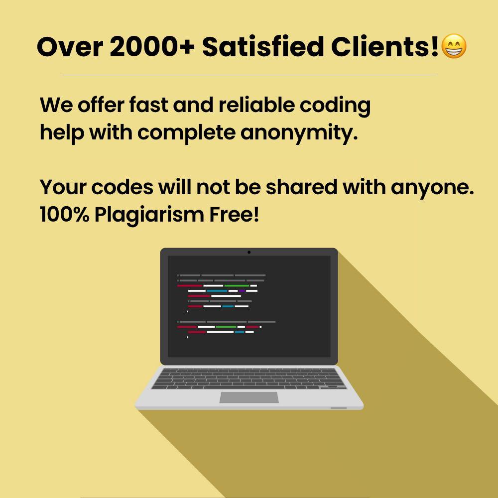 Programming Assignment Coding Assignment Homework Help Service Python C ...