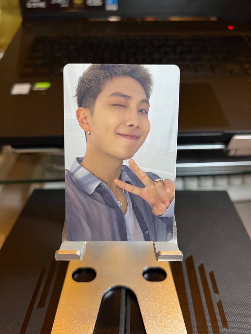 BTS PROOF SET Namjoon RM Compact Photocard & Triptych POB, Hobbies ...