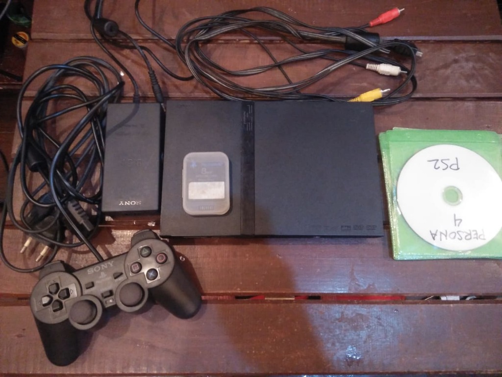 ps2 slim basic set PLS READ THE Description, Video Gaming, Video Game ...