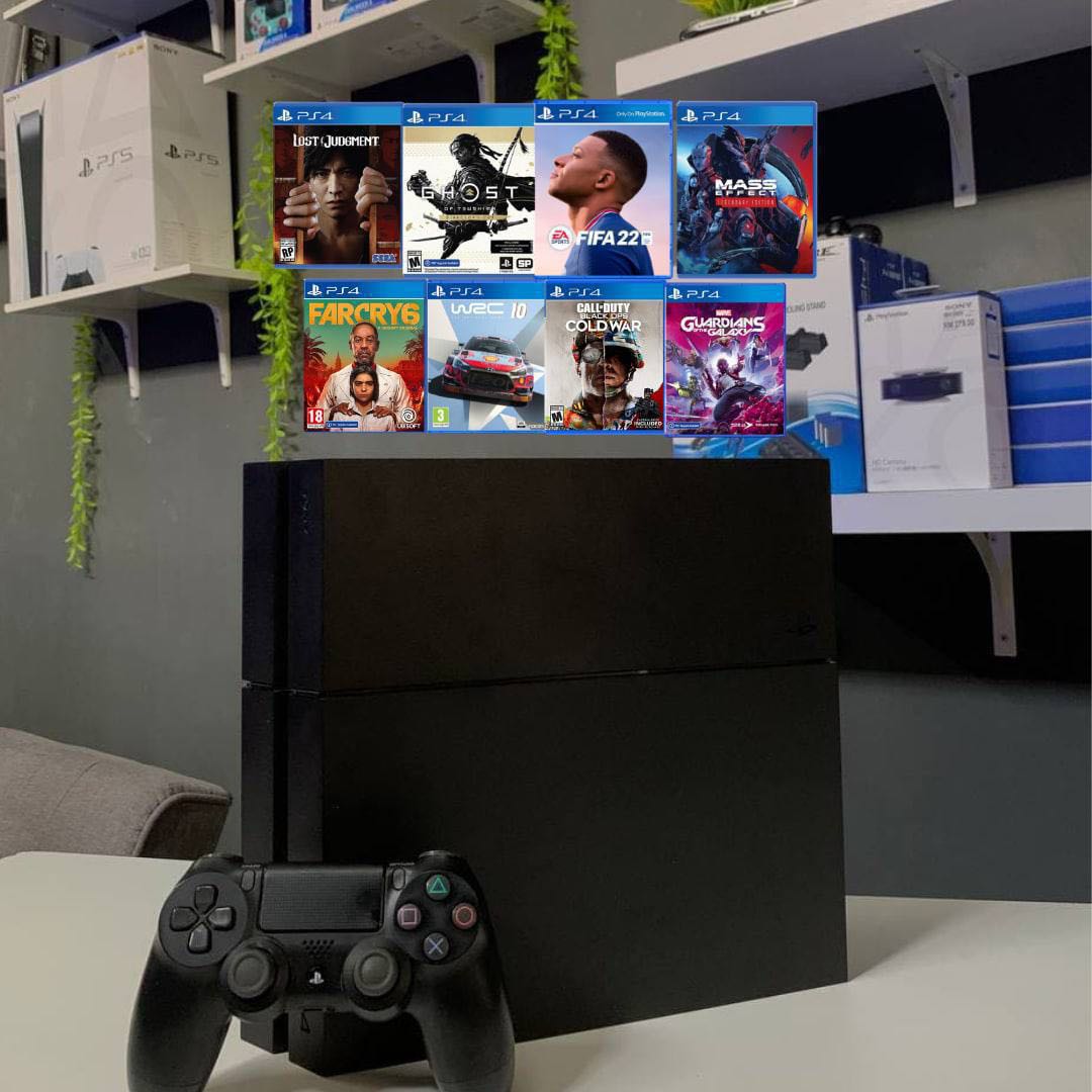 PS4 FAT V2 1TB FREE FULL GAMES, Video Gaming, Video Game Consoles ...