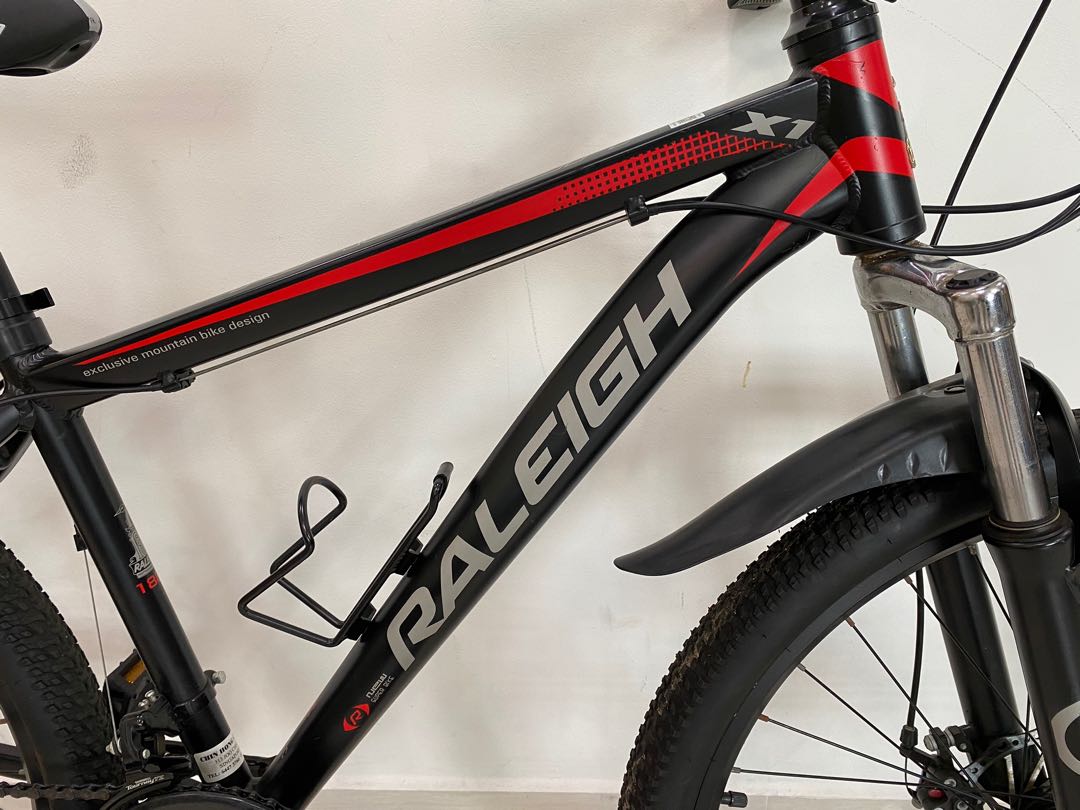 Raleigh X1 Mountain Bike , MTB -21 Speed Shimano Gear Group set, Sports ...