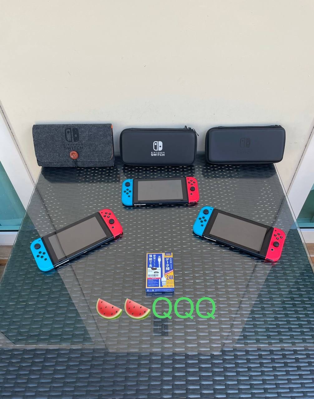 RARE Low Serial Nintendo Switch Console + free pouch, Video Gaming ...