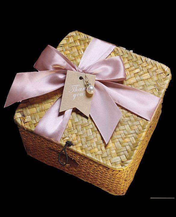Rattan Gift Box / bridesmaids box, Hobbies & Toys, Stationery & Craft ...