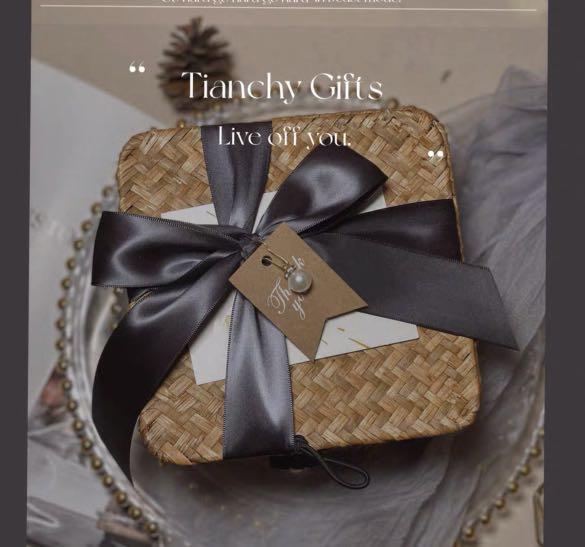 Rattan Gift Box / bridesmaids box, Hobbies & Toys, Stationery & Craft ...
