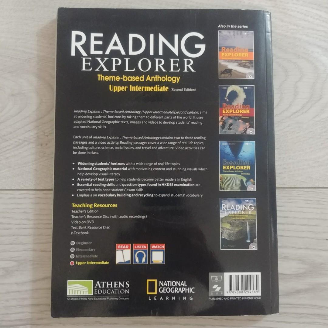 Reading Explorer Theme-based Anthology Upper Intermediate, 興趣及遊戲, 書本 & 文具, 書本及雜誌 - 補充練習 - Carousell